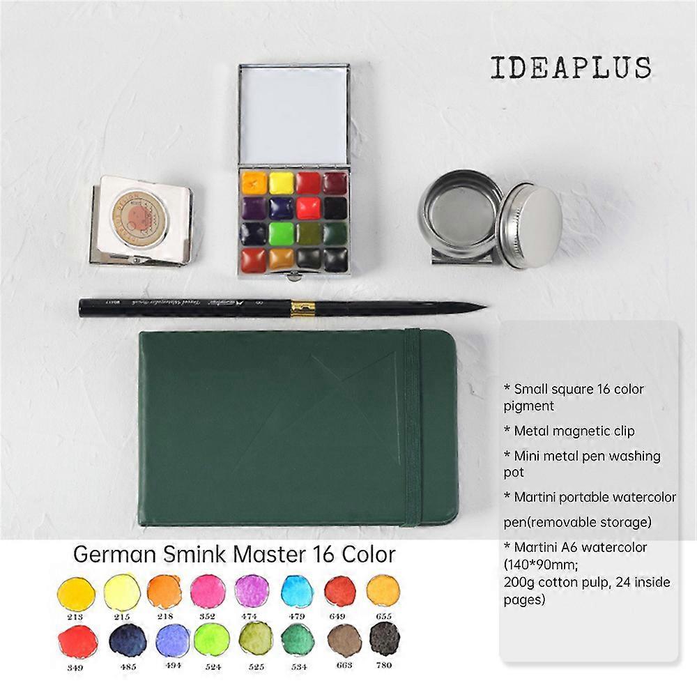 Mini Portable Paint Box Watercolor Paint Dispenser Set Travel ...
