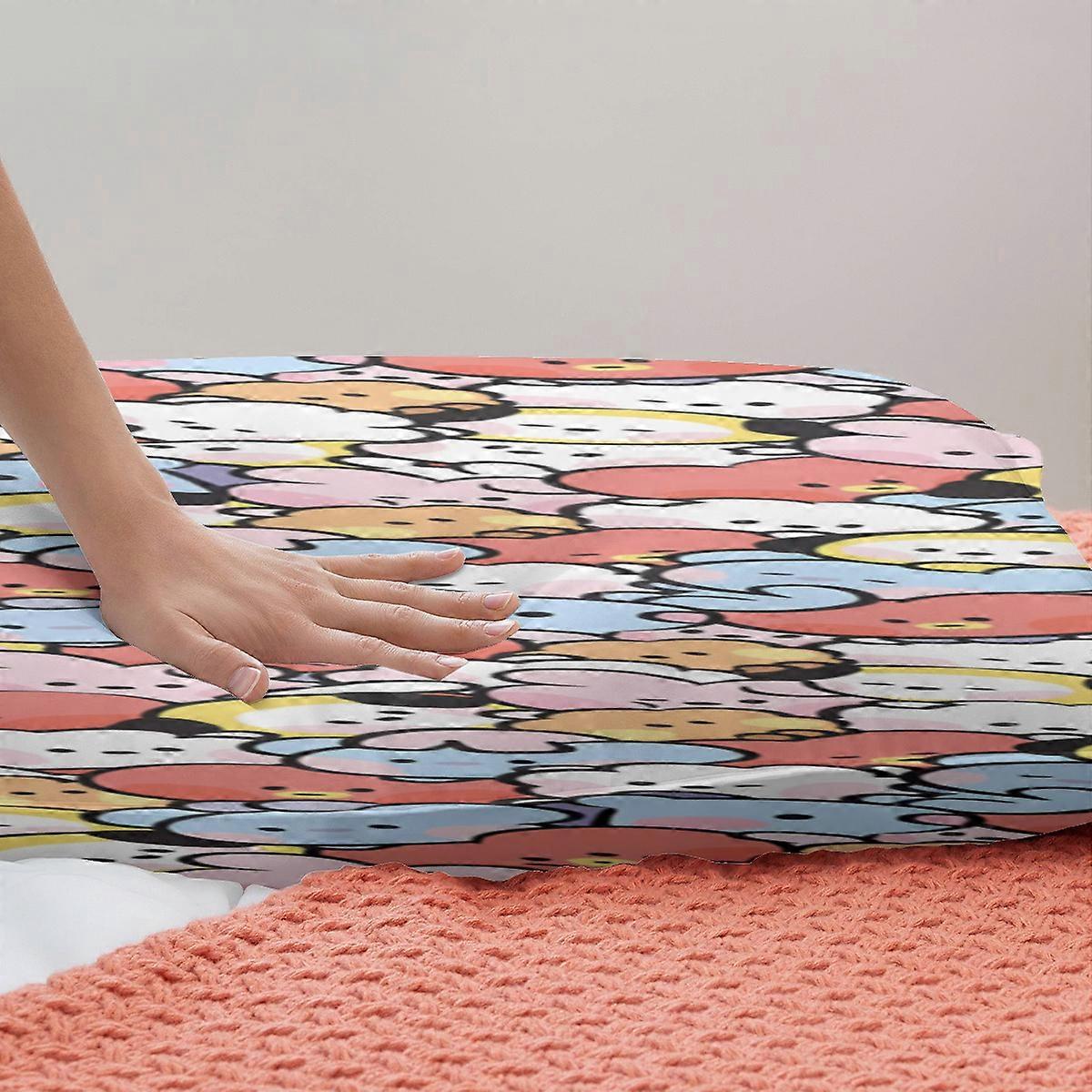 v1569 Bed Sheets Bedding BT21 Bedding Sets Cartoon Duvet Cover ...