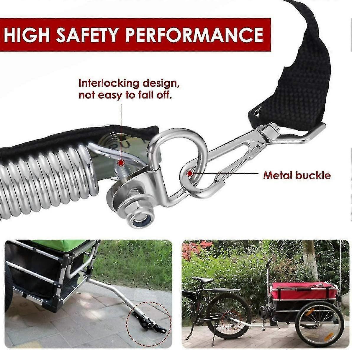 Bike Trailer Hitch Universal Quick Release Bike Trailer Adapter Steel ...