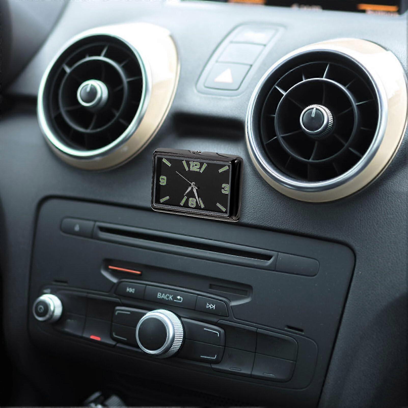 Car clock digital clock car square clock dashboard mini clock small ...