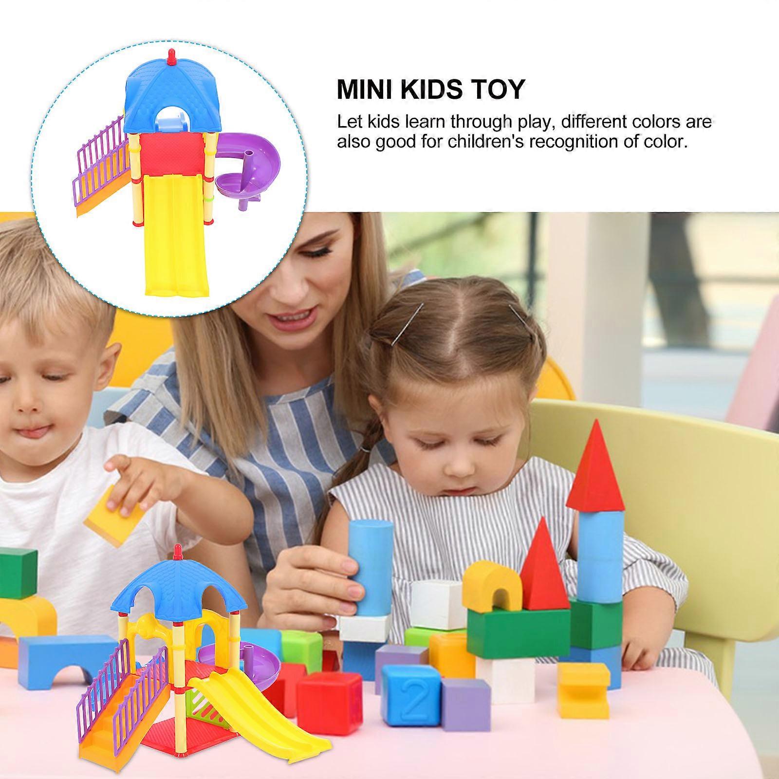 Small Children Playground Building Model DIY Kids Playground Model ...