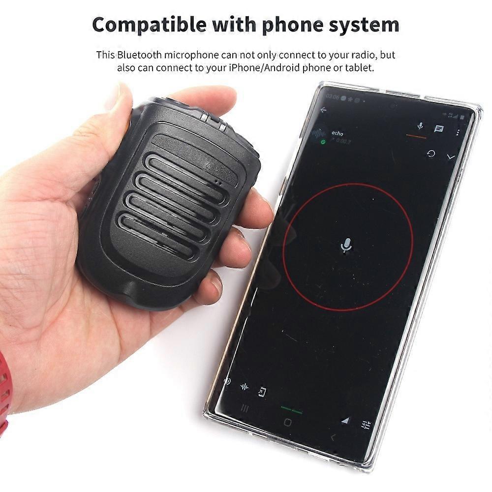 UNIWA BM001 Bluetooth 4.2 Handheld Microphone Intercom Built-in 2000mAh ...