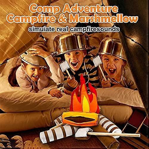 Kids Camping Toys Plush Toy Campfire,Dramatic Play Toys For Preschool ...