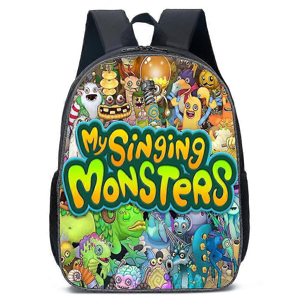 My Singing Monsters Printed Backpack School Bag Outdoor Travel Rucksack ...
