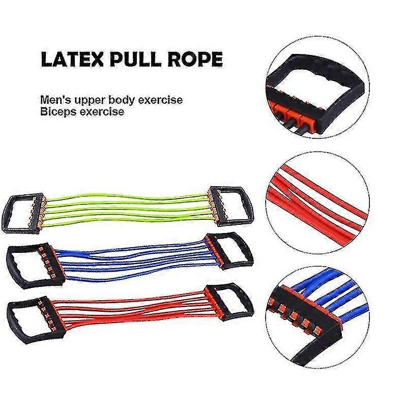 Profession Expander Resistance Bands Workout Chest Muscle Crossfit ...