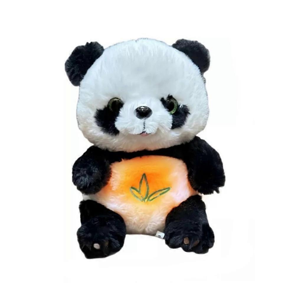 Soothing Panda Bear Toy, Breathing Panda Bear with Sound Musical Lights ...
