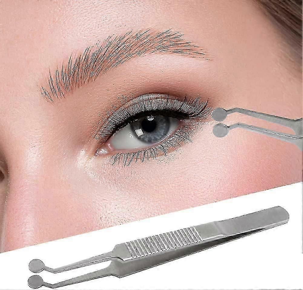 Meibomian Gland Expressor, Professional Forceps Stainless Steel Eyelid ...