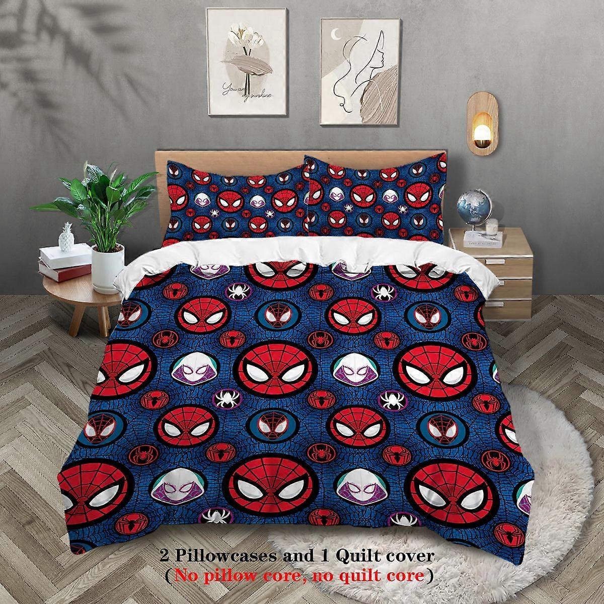 x748 Bed Sheets-piece down duvet cover cartoon face print ( duvet cover ...
