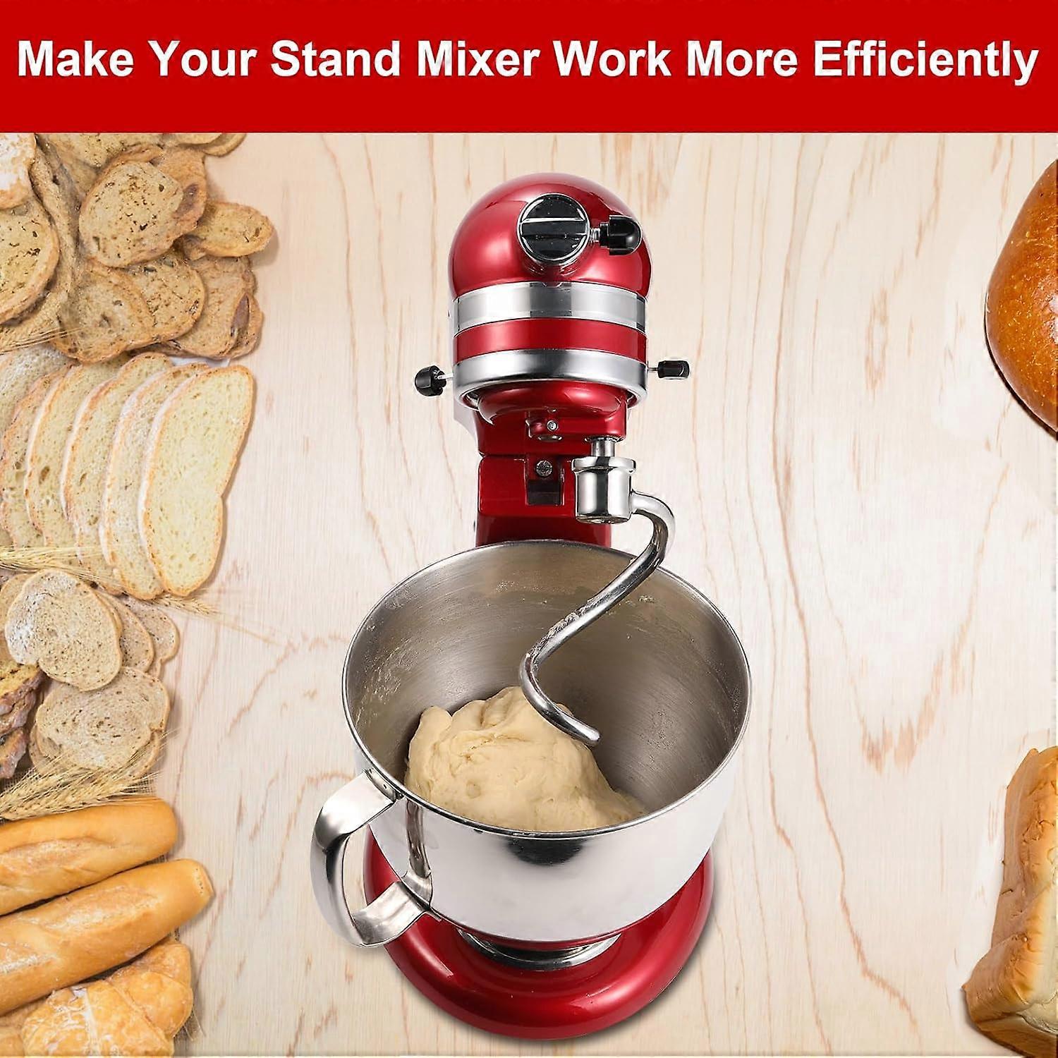 Stainless steel spiral dough hook for kitchenaid 4.5 - 5 qt tilt - head ...