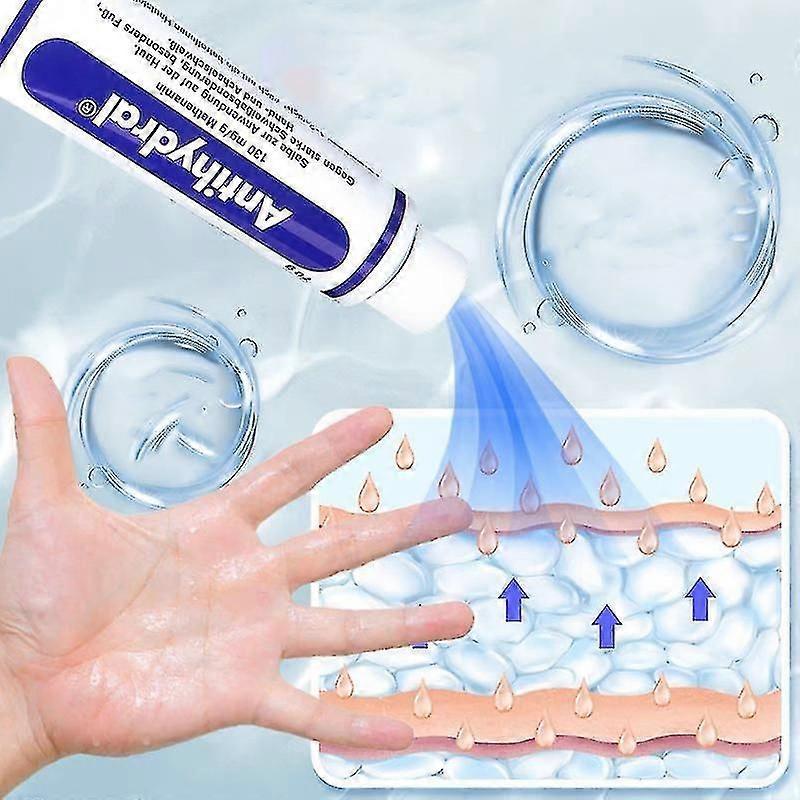 Waterproof and non irritating cream antiperspirant, very suitable for ...
