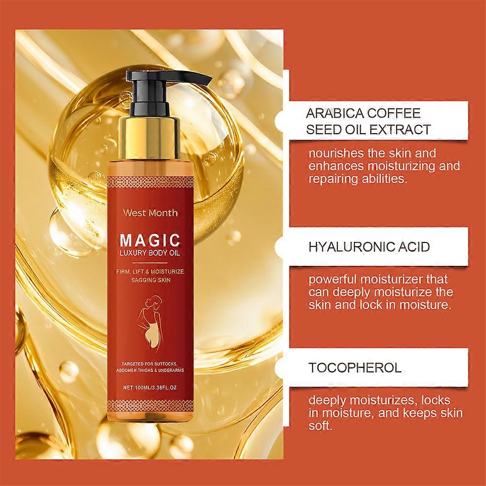 1-5x Magics Body Firming Oil Luxury Body Oil Hydrating and Firming Skin ...