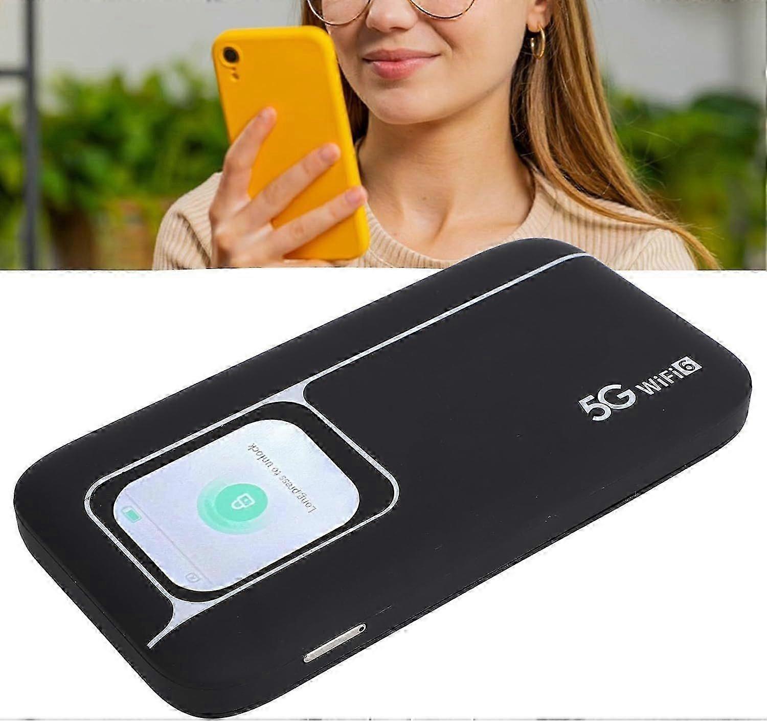 2025 Latest Model 5G Wi Fi Mobile Hotspot, Portable Wi Fi Device with ...