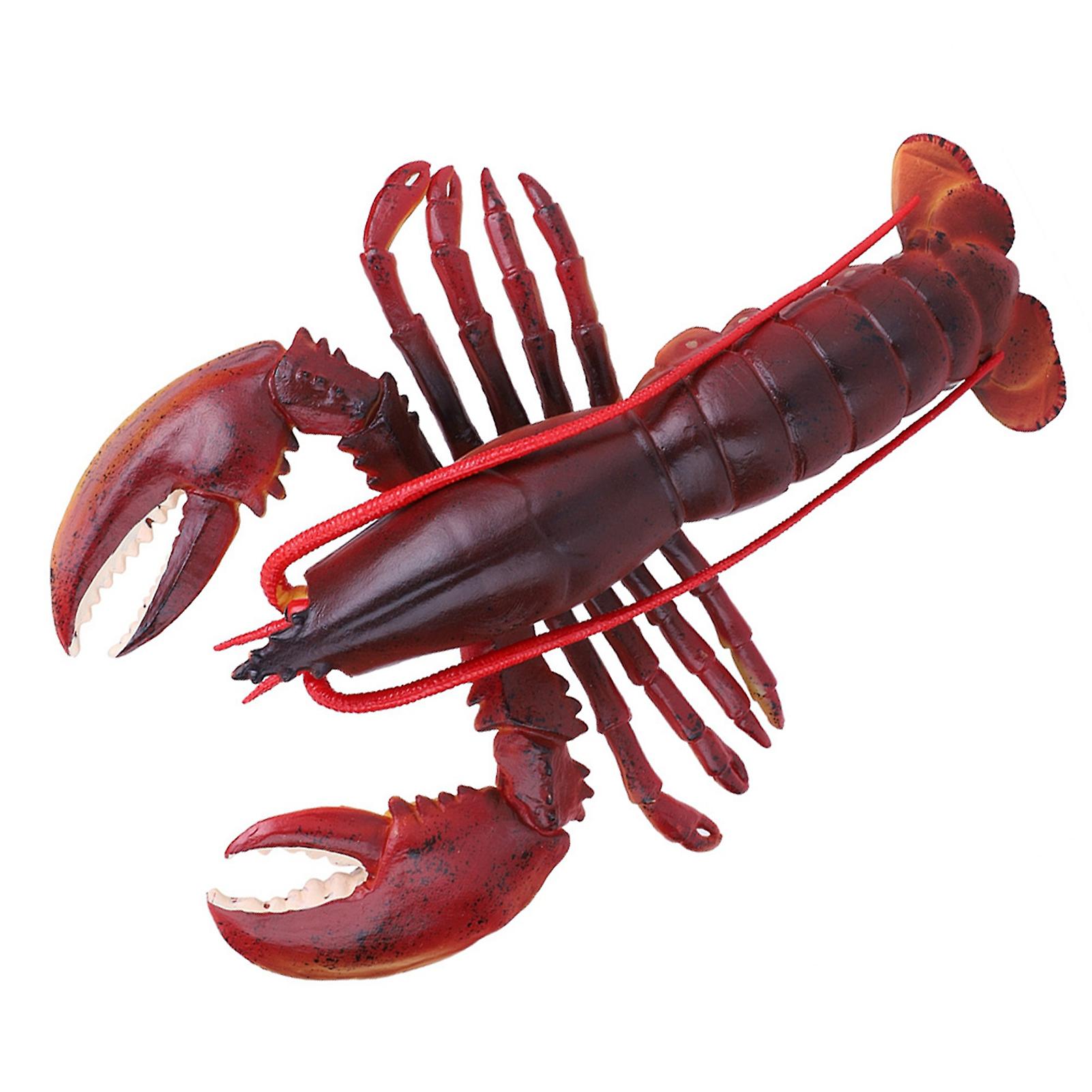 Simulation Soft Plastic Lobster Seafood Restaurant Prop Decoration Kids ...