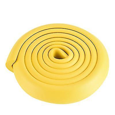Yellow l-shaped thickened kindergarten baby safety protection strip ...