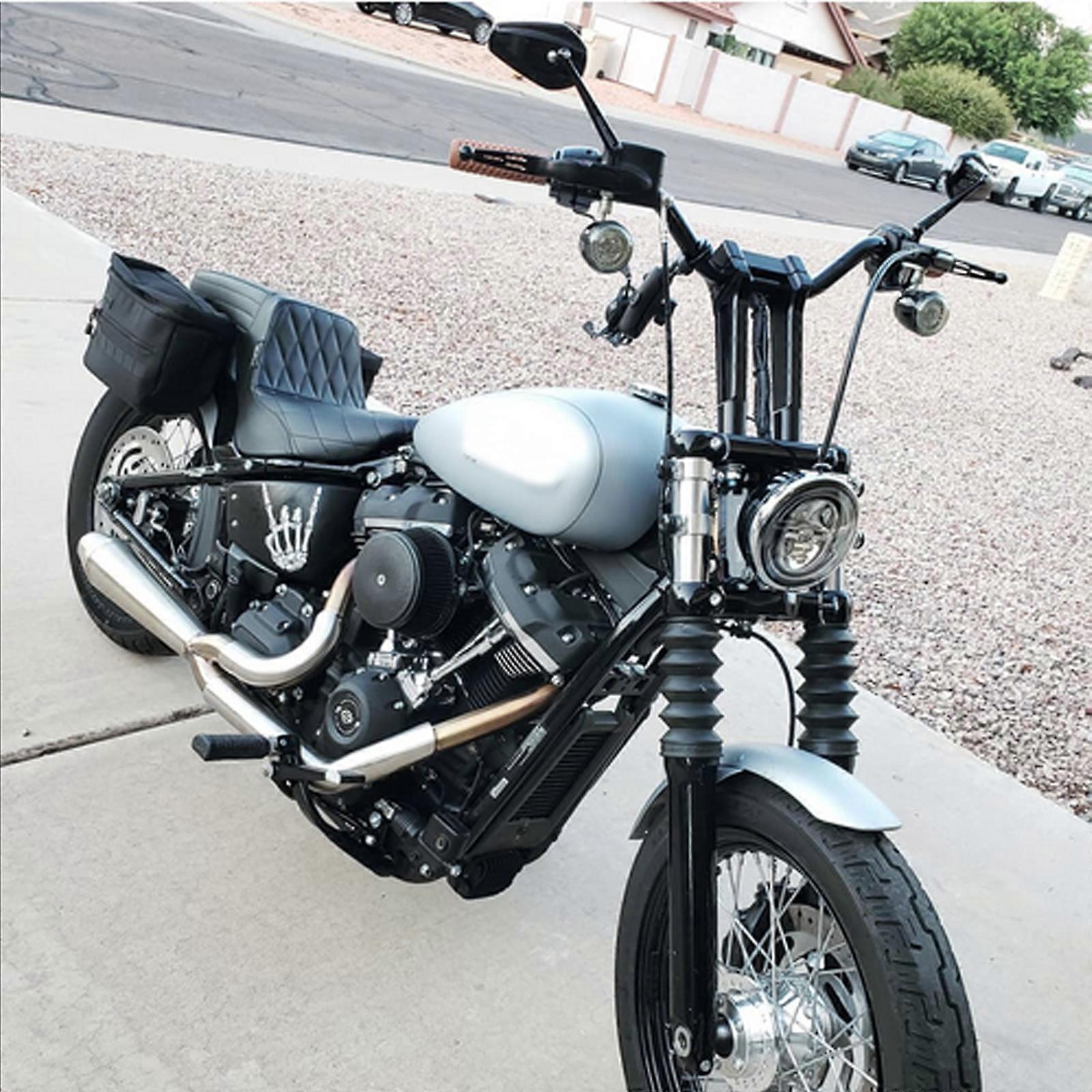 Digital Gage Gauge Handlebar Riser Motorcycle Handlebar Risers Fit for Harley Riser Softail ...