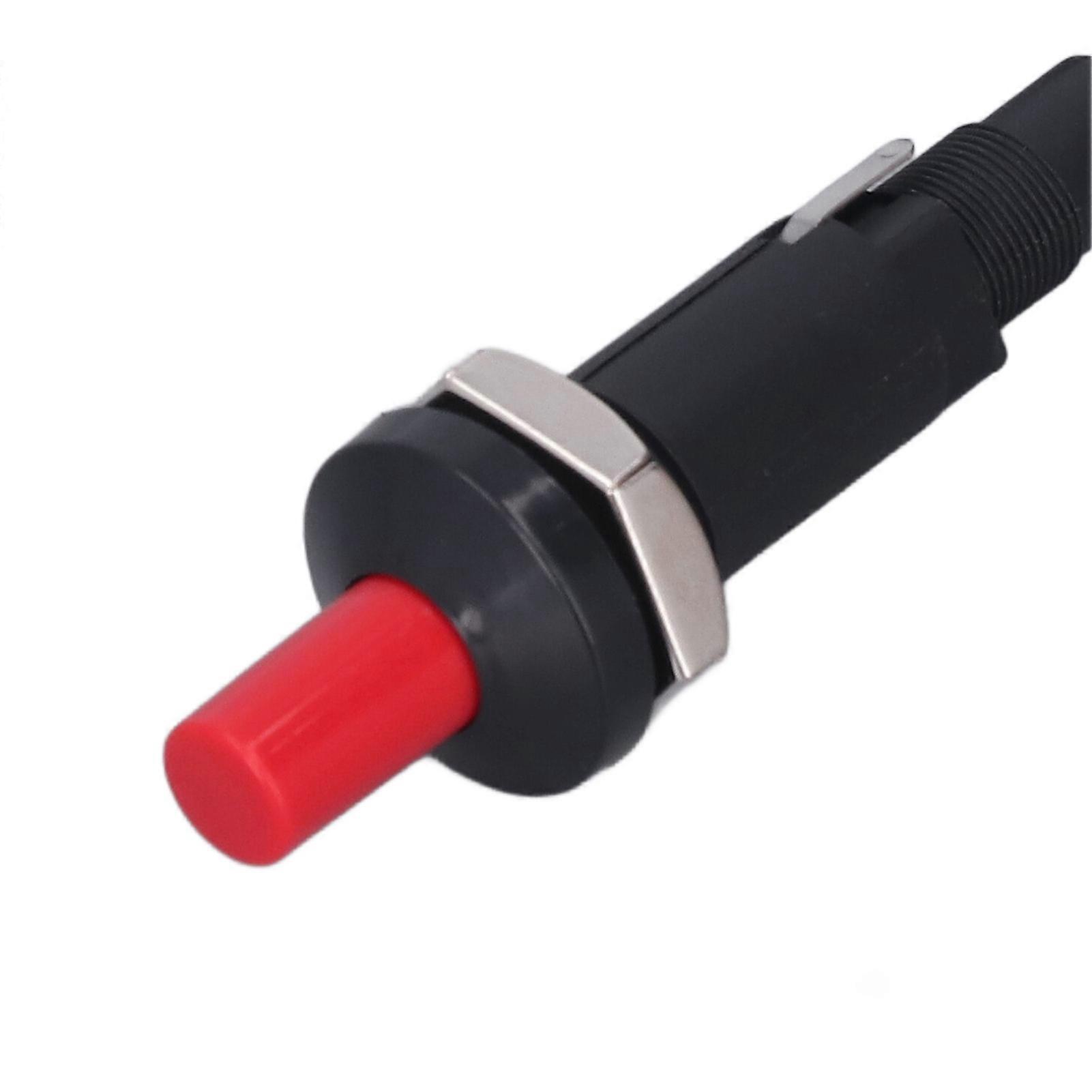 2 Pcs Piezo Igniter 1 Out 2 Push Button with Ignition Needle Wire 1 ...