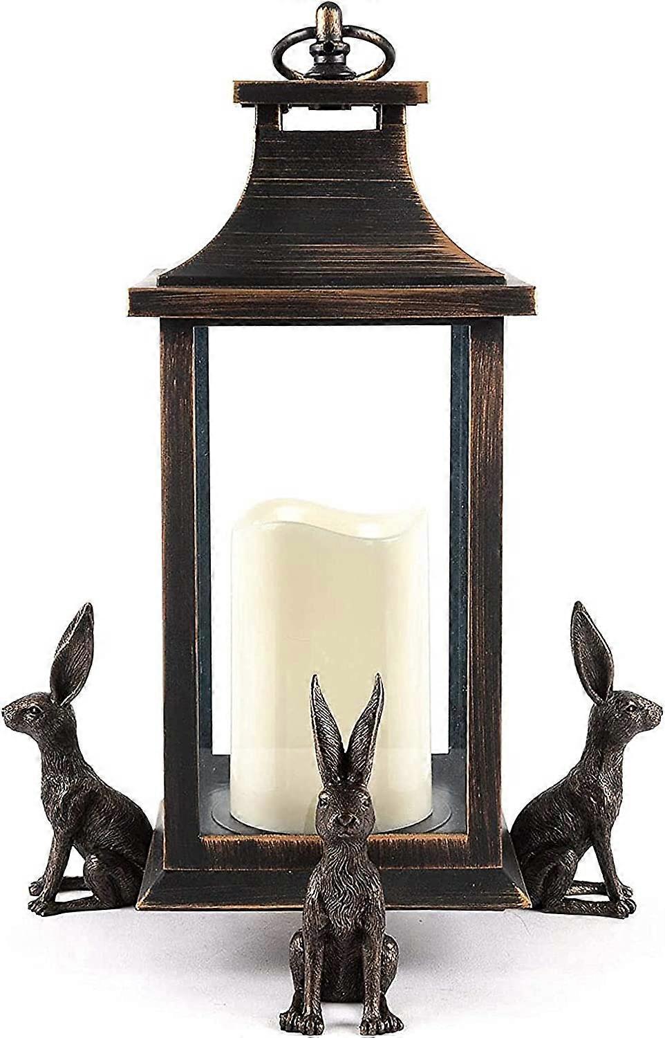 Potted Plant Stand, Set of 3 Animal Flower Pot Holders, Resin Support ...