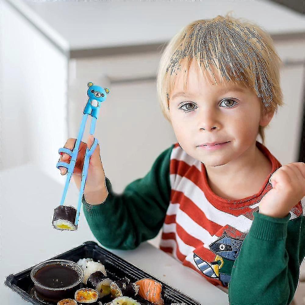 4 Pcs Kid Chopsticks, Learning Chopsticks Helper For Kids, Training ...