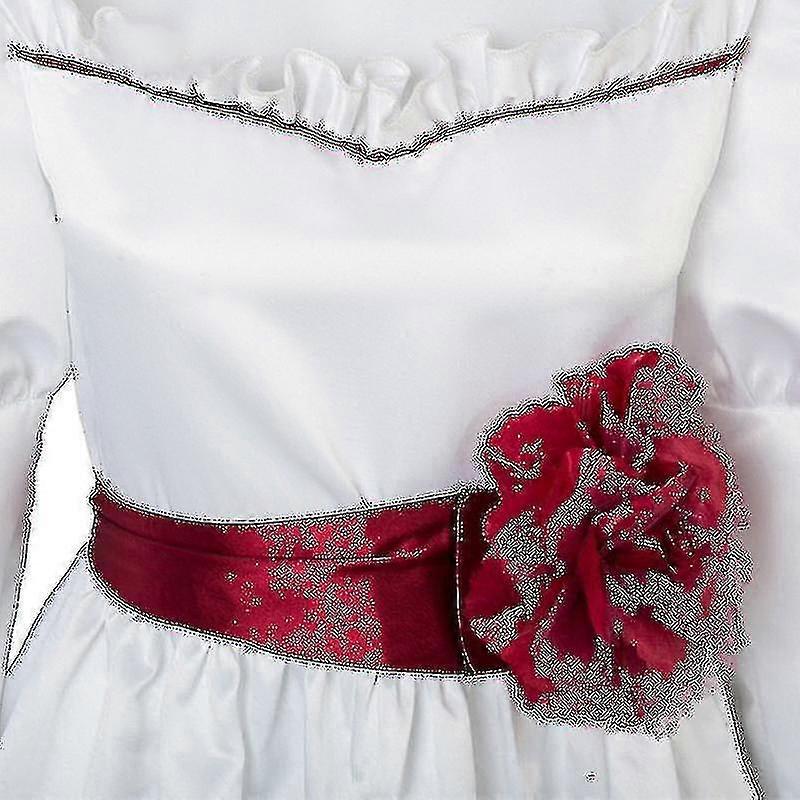 Fancy Dress Annabelle The Conjuring Doll Kids Adult Womens Costume U ...