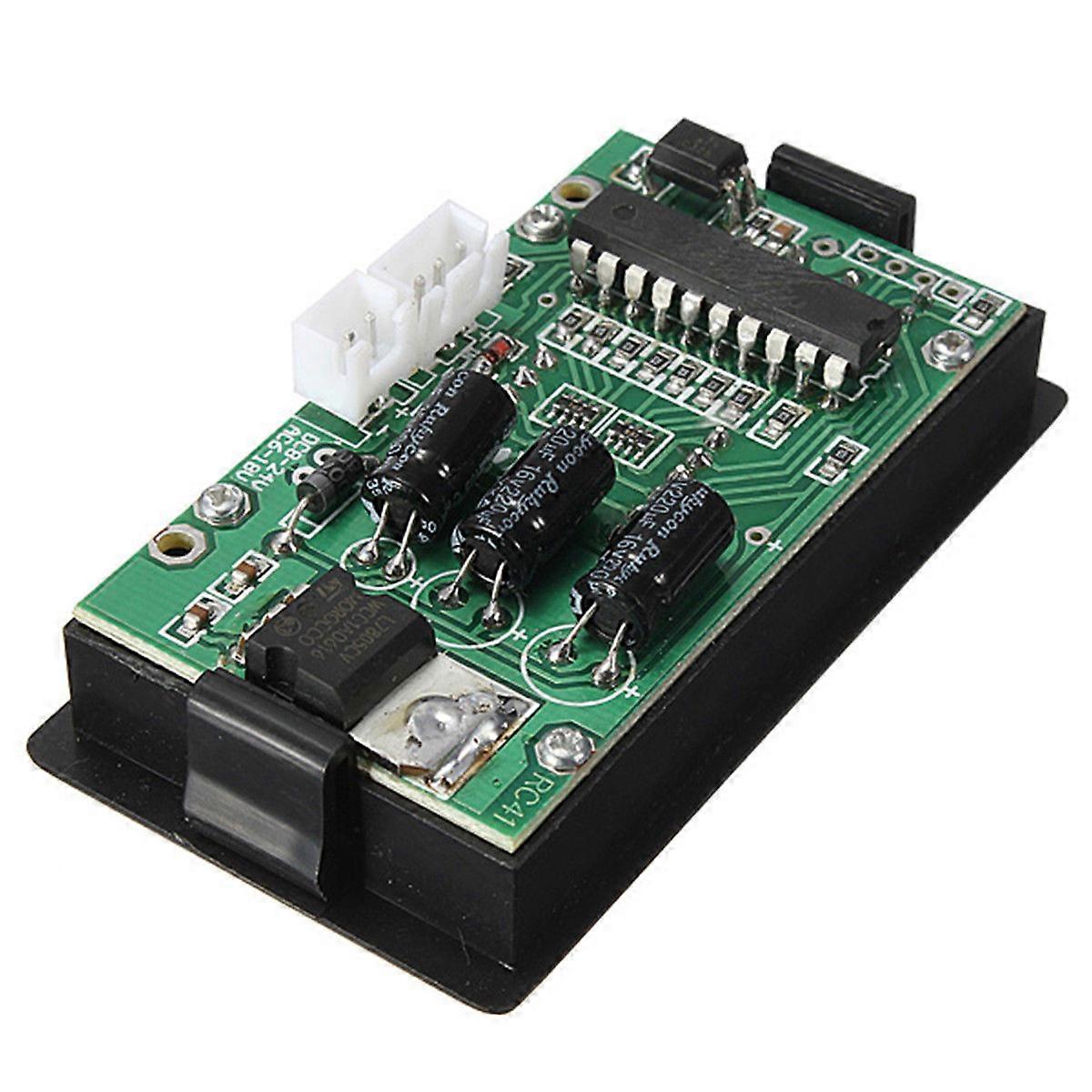 LED 4 Digital Tachometer RPM Speed Meter Red + NPN Hall Proximity ...