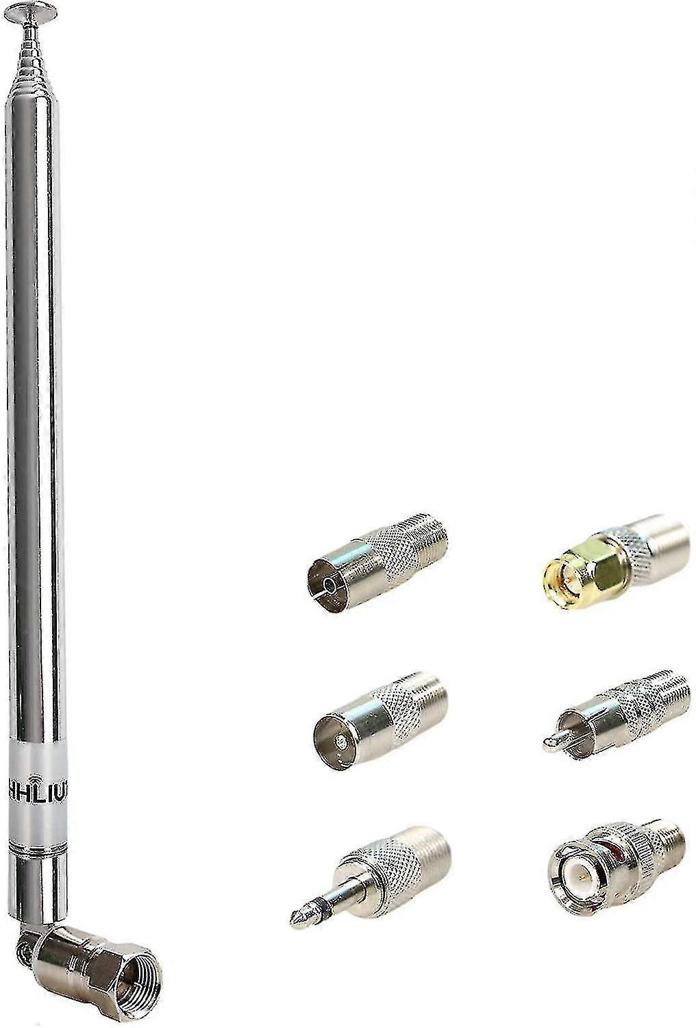 Universal 75 Ohm Am Fm Radio Antenna, 120 Cm 47.2 Inch Long, 10 Section ...