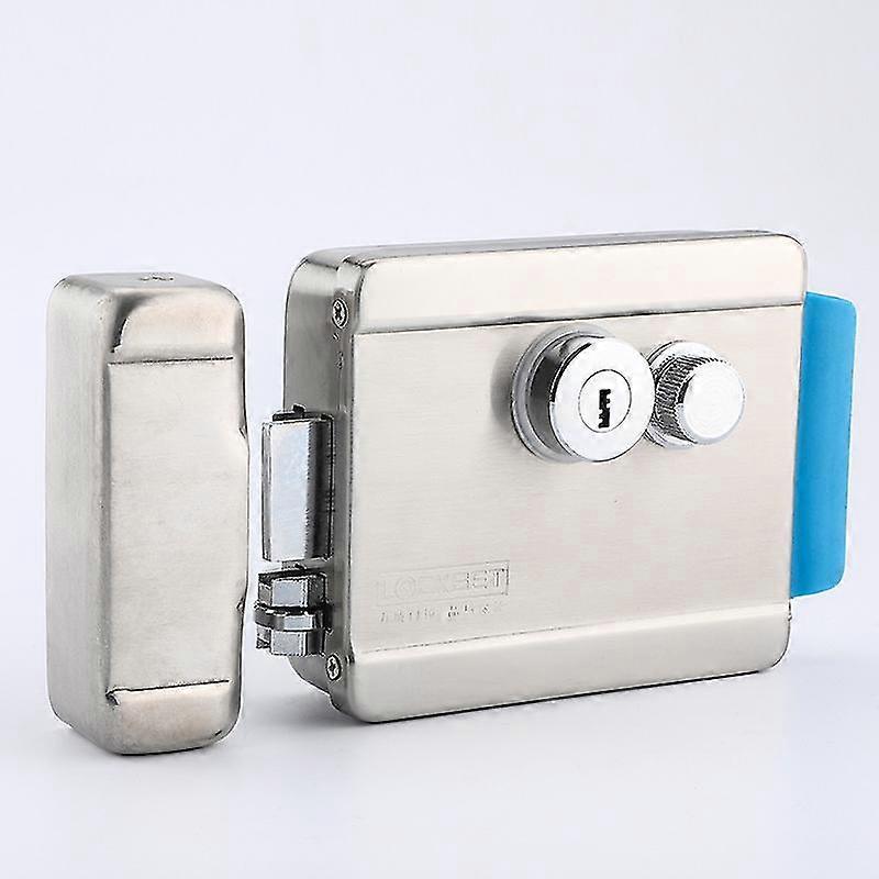 electronic Door Lock Dual Head Electric Operated Door Lock Anti-theft ...