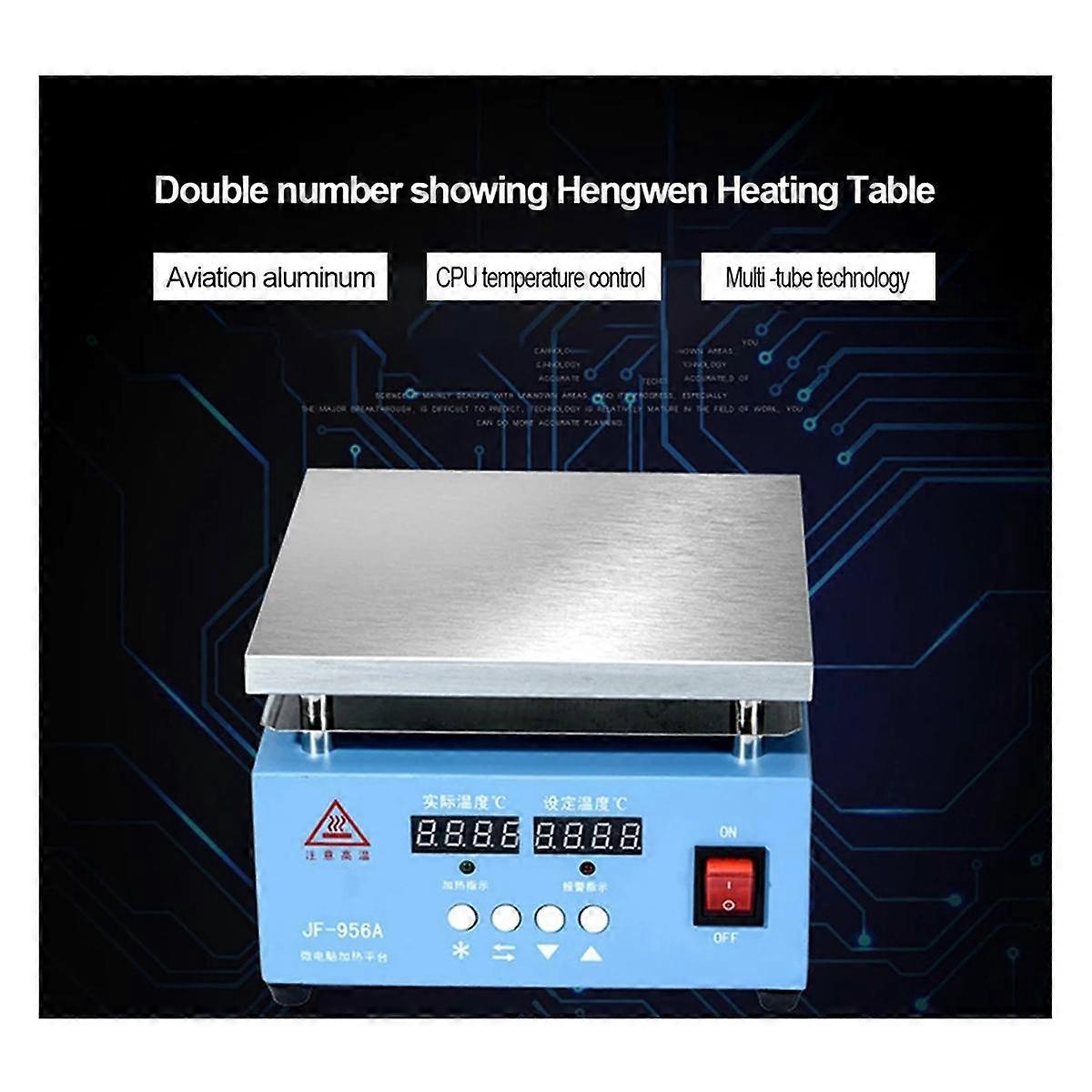 956S Heating Table 300W Dual Display Heating Plate LED Lamp Bead ...