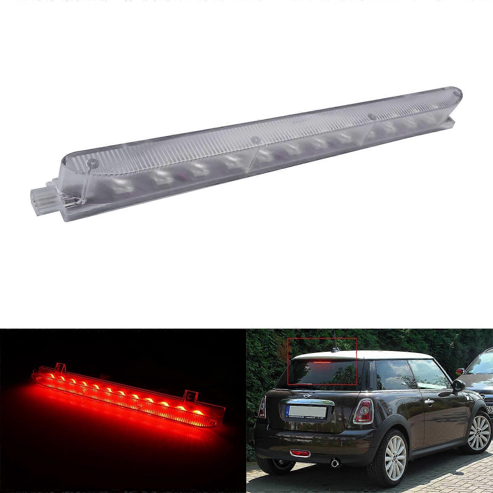 Car Interior Red LED 3rd High Level Brake Stop Light Cear Lens For Mini ...