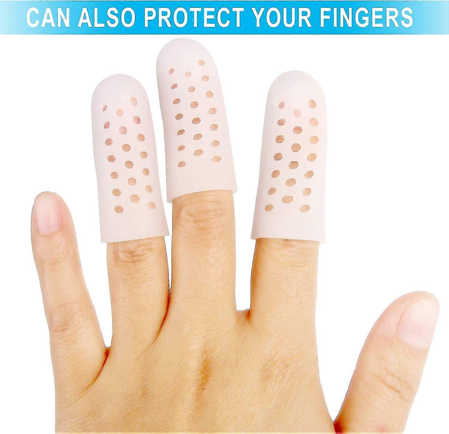 Silicone Toe Protector, 10 Pieces Silicone Toe Cap, Foot Protection ...