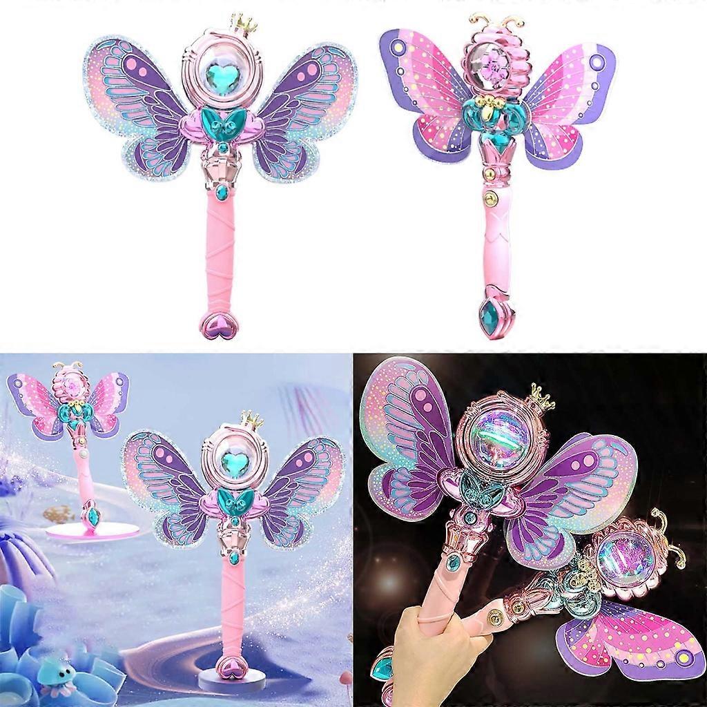 Led Magic Wand Light Up Wand Music Magic Wand Glow Stick Princess Led ...