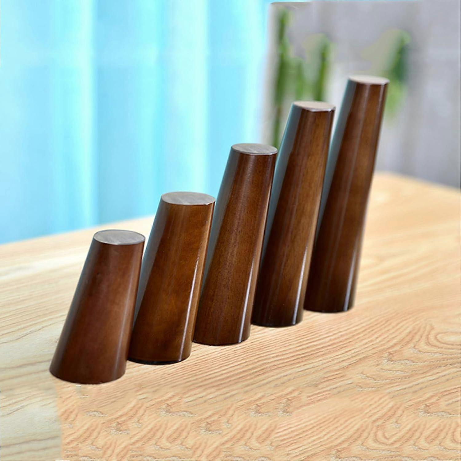 Wooden Furniture Legs4 Pack Solid Wood Furniture Legs Spindle M10 ...