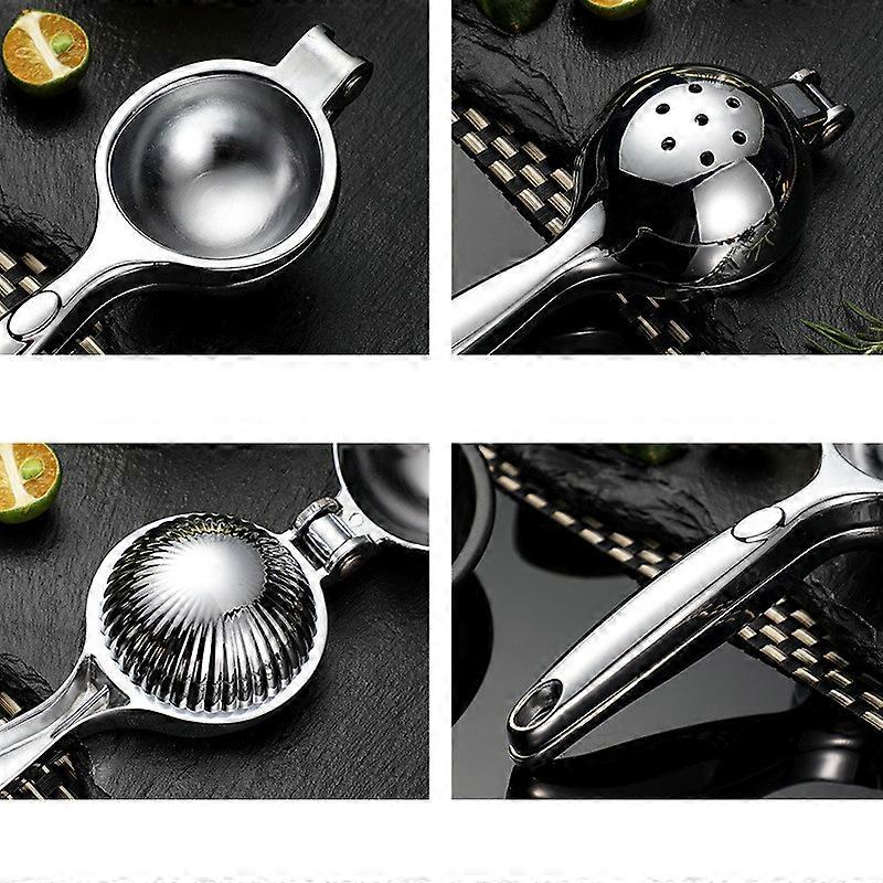 Lever Silver Manual Lemon Squeezer, Made Of Aluminum, Sturdy, Ergonomic ...