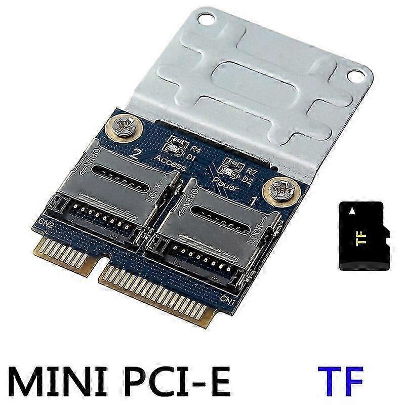 2 SSD HDD suitable for Laptop Dual - SD SDHC SDXC TF to Mini PCIe ...