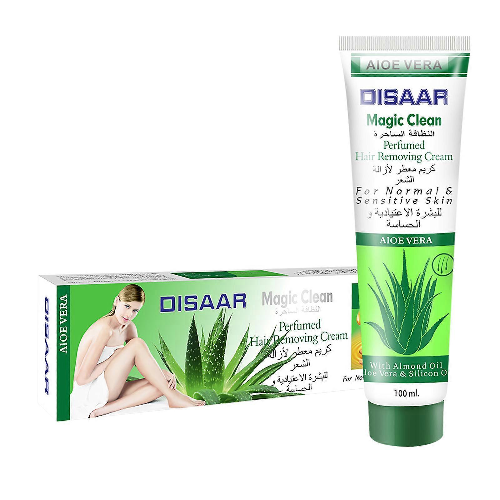 Disaar Hair Removal Cream Aloe Gel Moisturizing Underarm Lip Hair ...