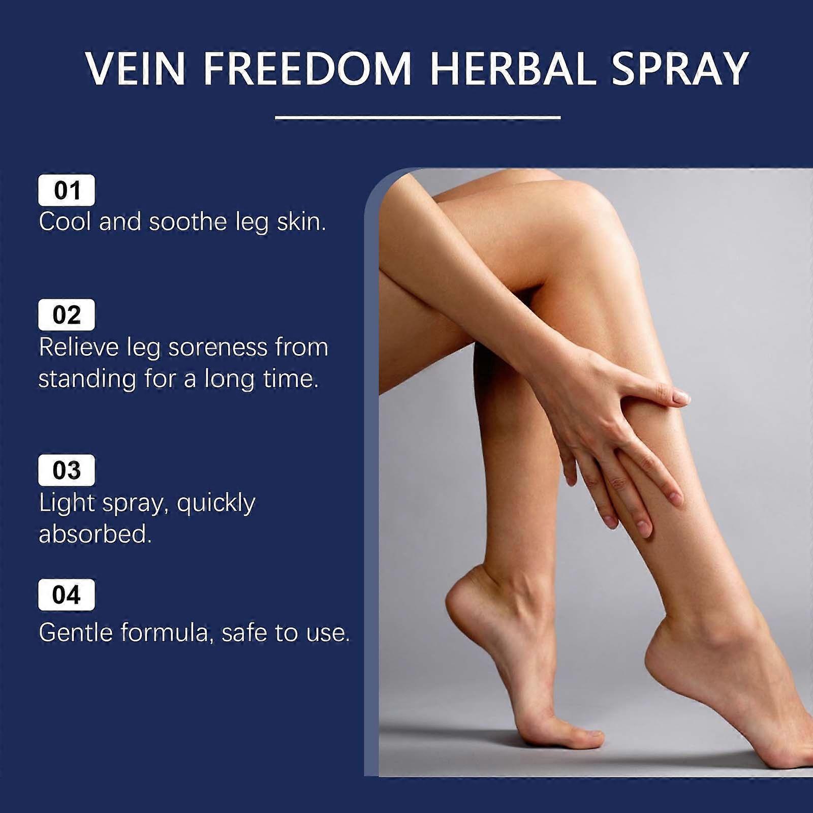Anti-Varicose Herbal Spray, Anti-Varicose Soothing Spray, Soothing Leg ...