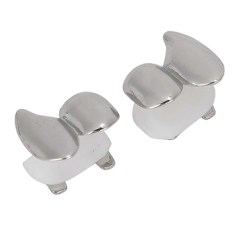 2pcs Single Tooth Bling Teeth Decoration for Halloween Party Hip Hop ...