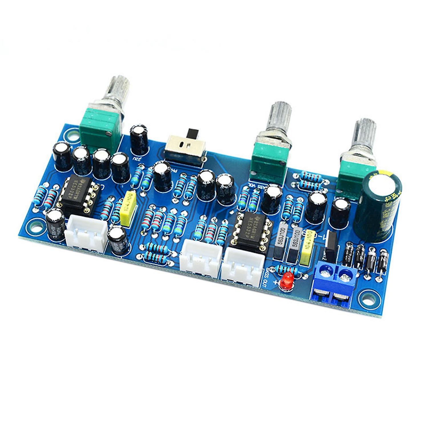2.1 Channel Subwoofer Preamp Board Low Pass Filter Pre-amp Amplifier ...