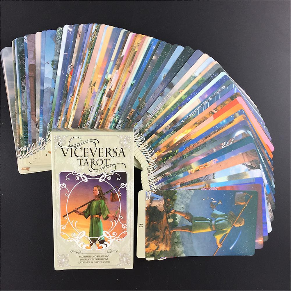 Vice Versa Tarot Cards Deck And Guidebook Card Fate Divination Game ...