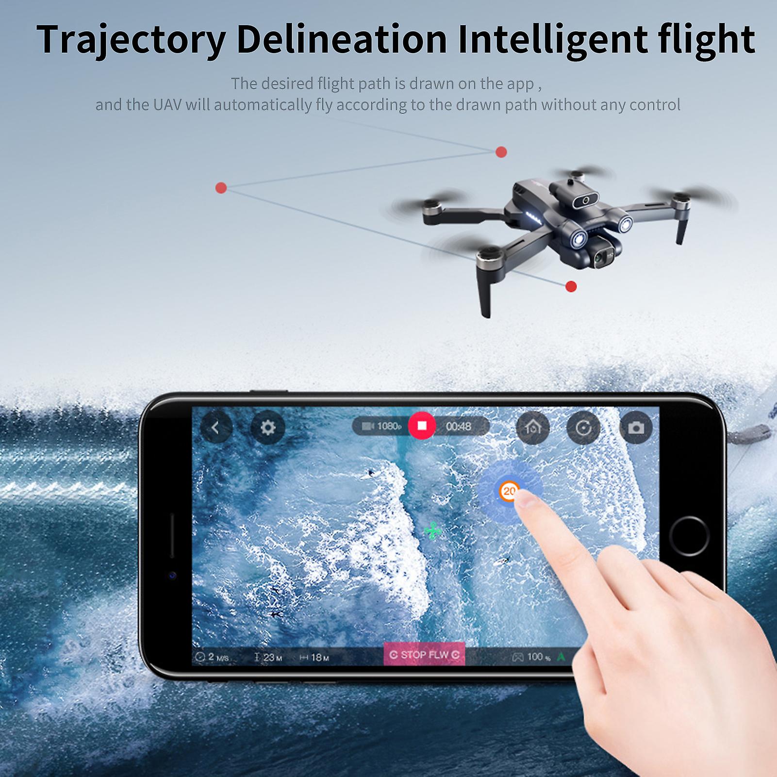 Remote Control Drone With Daul Camera 6k Foldable Remote Control ...