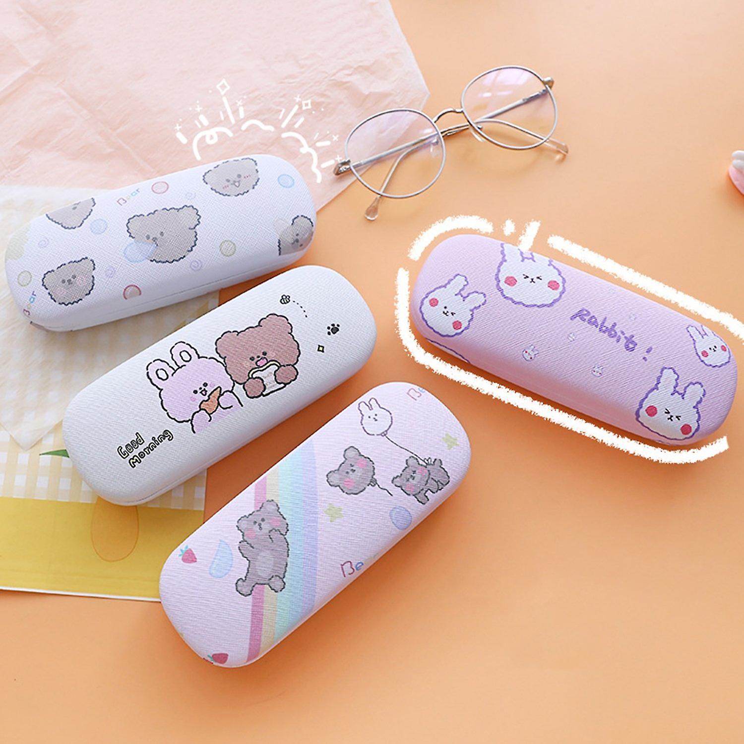 Eyewear Case Exquisite Pattern Rust-proof Metal Cute Cartoon Eyeglass ...