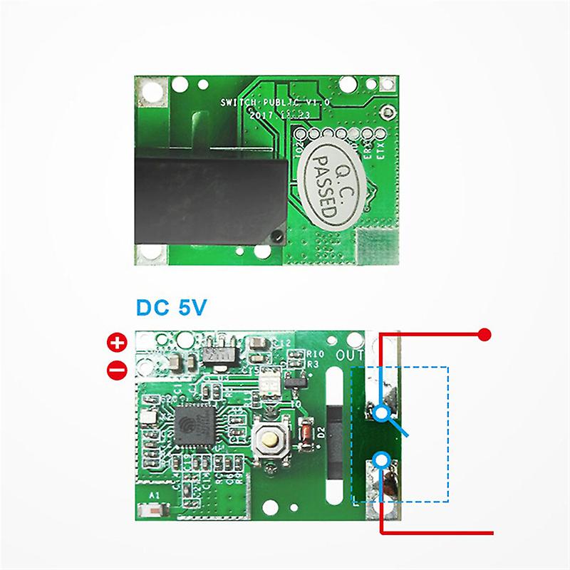 New Relay Module RE5V1C Switch Wifi Smart Switch 5V DC Wireless ...