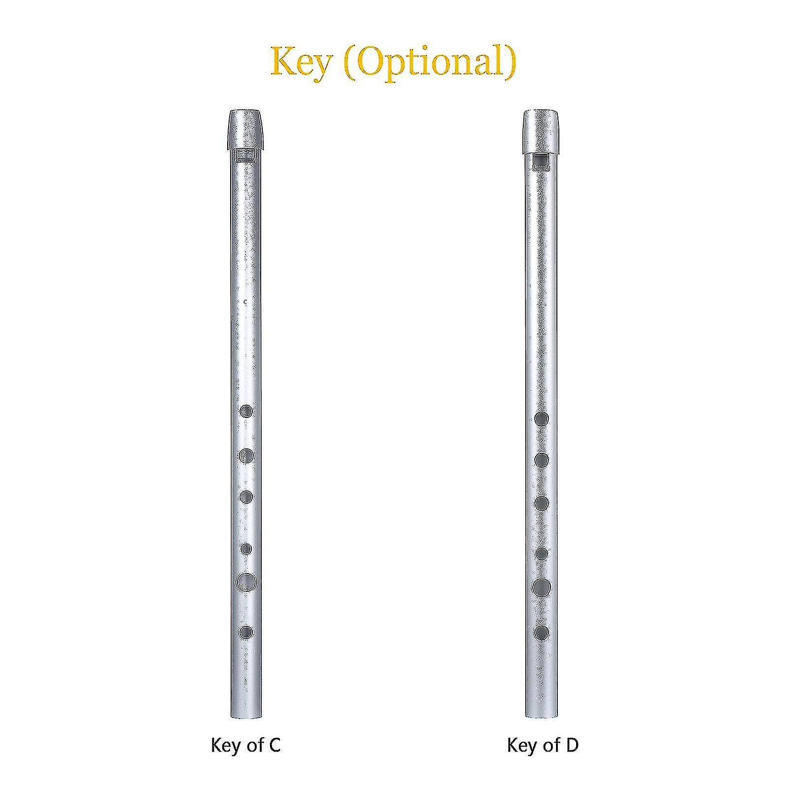 Irish Whistle Traditional Tin Penny Whistle 6 Holes Flute Wind Music ...