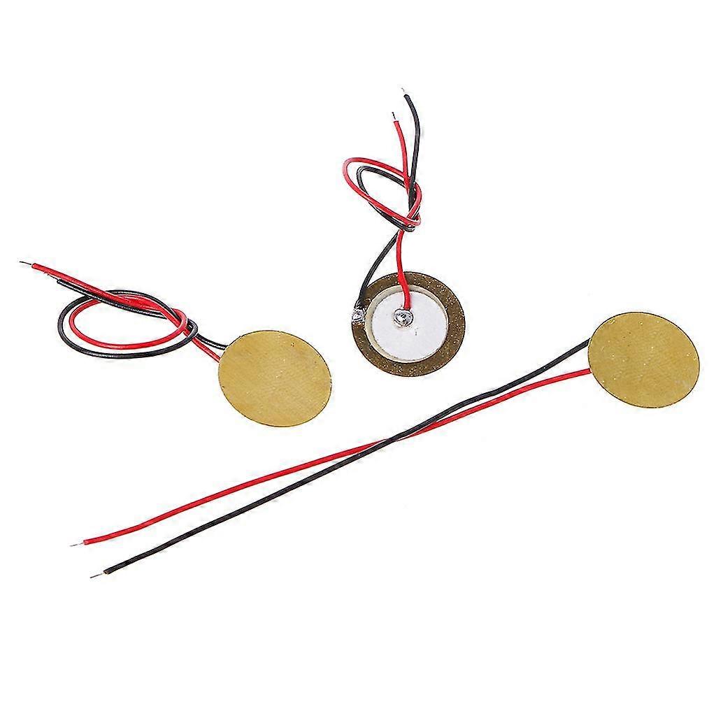 10 Pcs Piezoelectric Piezo Ceramic Wafer Plate Dia 15mm For Buzzer Loudspeaker | Fruugo UK
