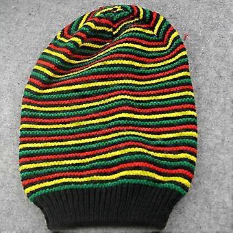 New Stylish Bob Marley Reggae Hat Jamaican Pom Slouch Baggy Beanie ...