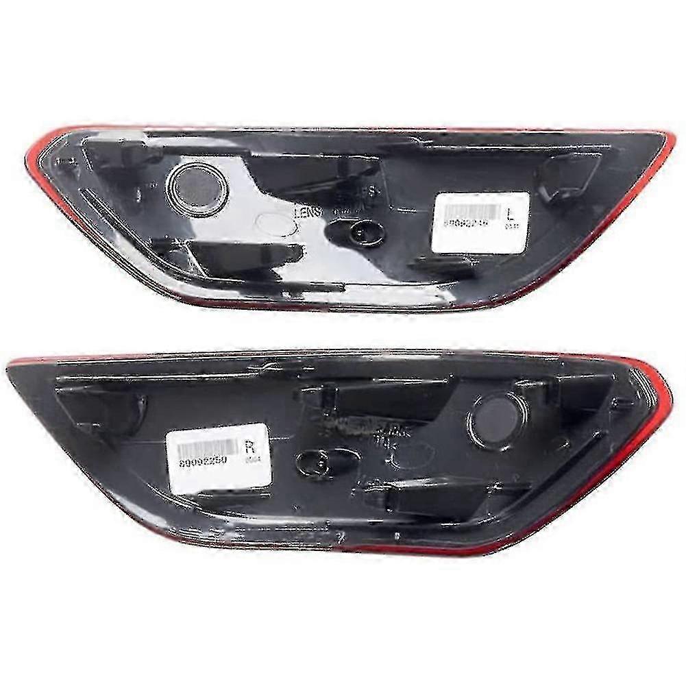 Car Red Rear Bumper Rear Bumper Lamp Reflector Compatible-porsche ...