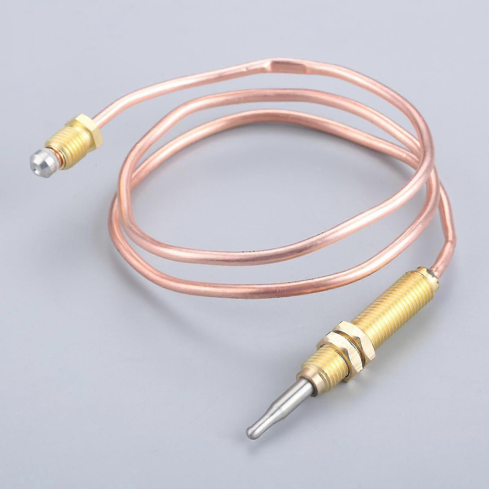 För 2024 Universal Gas Termoelement 600 mm M8 * 1 Huvudgänga Med / 2 Muttrar Passar För Gas ...