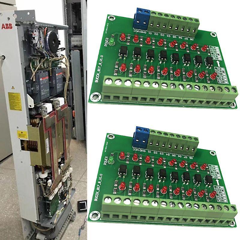 F19e 8 channel 8bit photoelectric isolation module level voltage ...