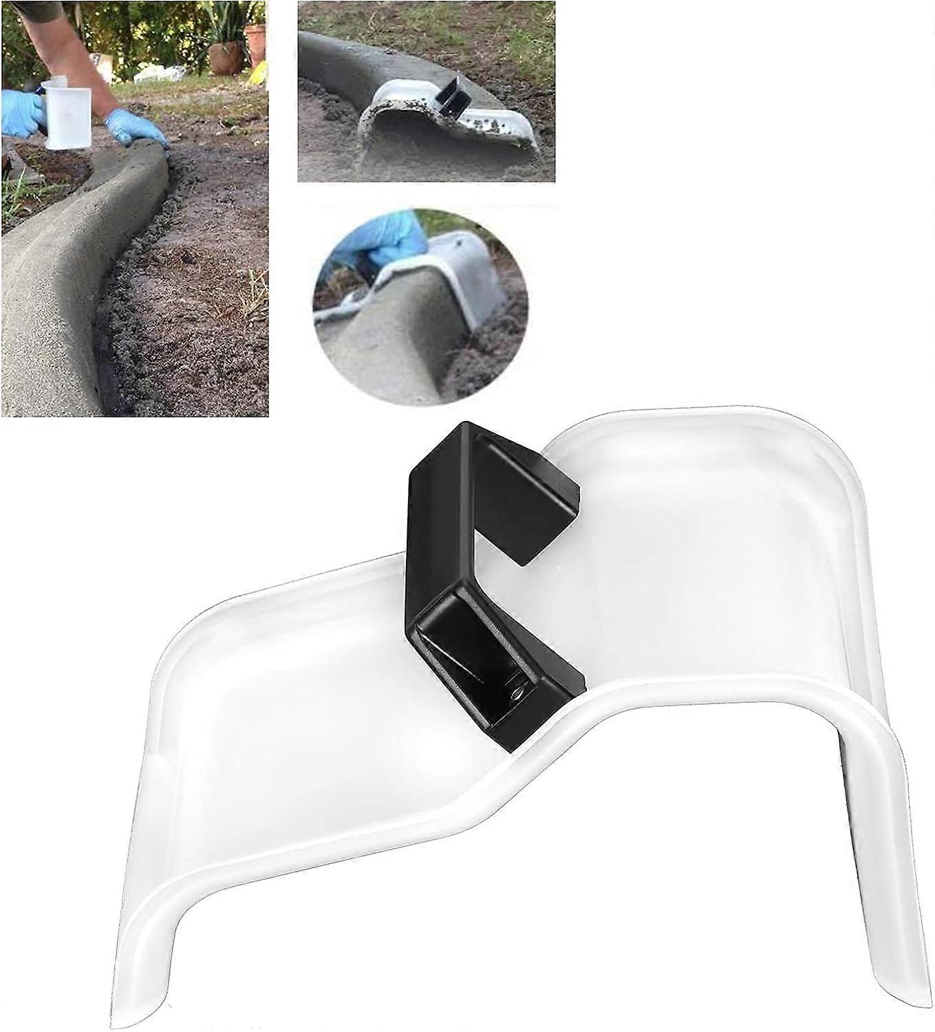 Curbing Trowel, DIY Landscape Paths Moulding Tool Trowel Tools with Handle for Garden for ...