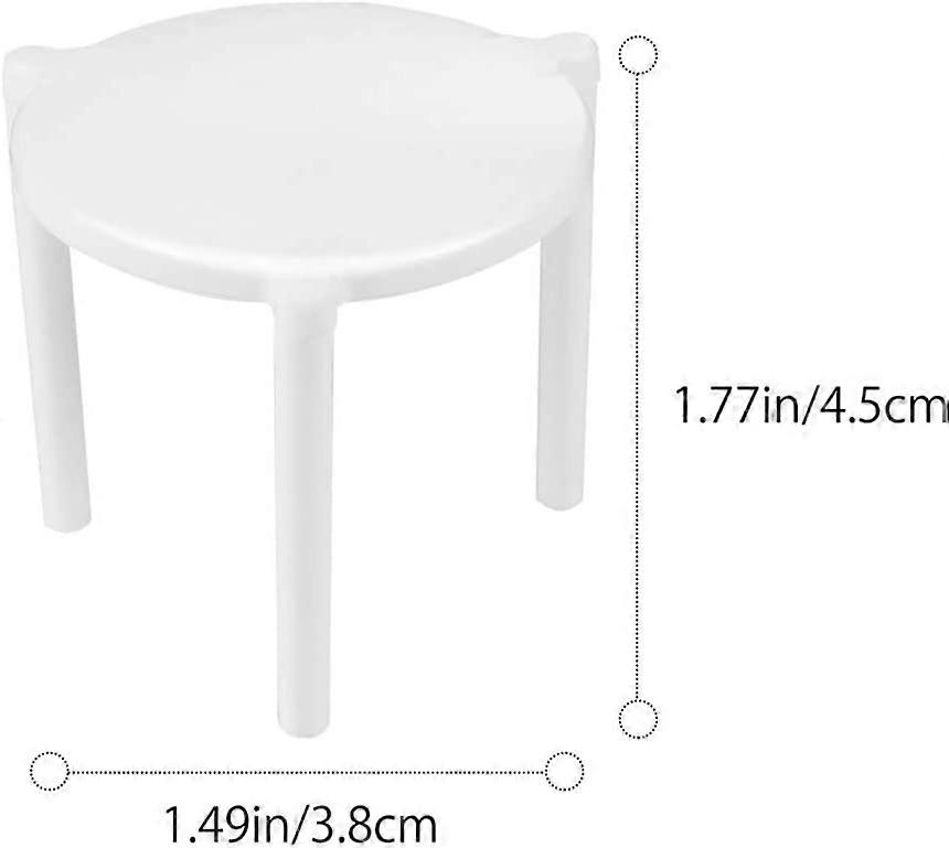 Pizza Plastic Bracket Pizza Packing Triangle Support Bracket 100 Pieces ...