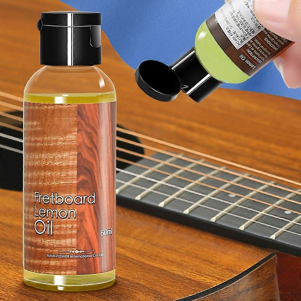 Lemon Oil Care for Guitar Fretboard Care Cleaning Guitar Fretboard ...